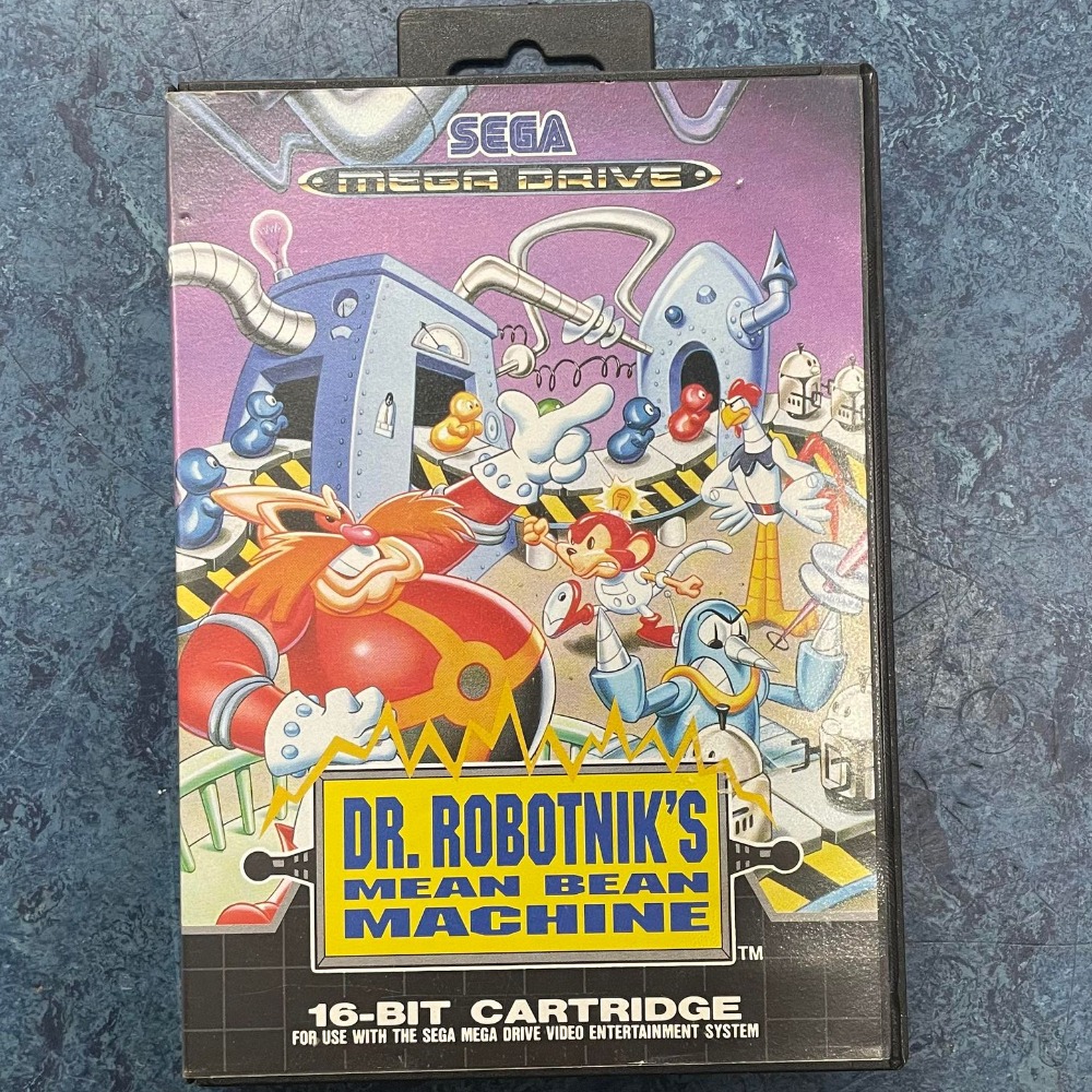 Pre-owned Sega Mega Drive Game Dr. Robotnik's Mean Bean Machine - Sega ...